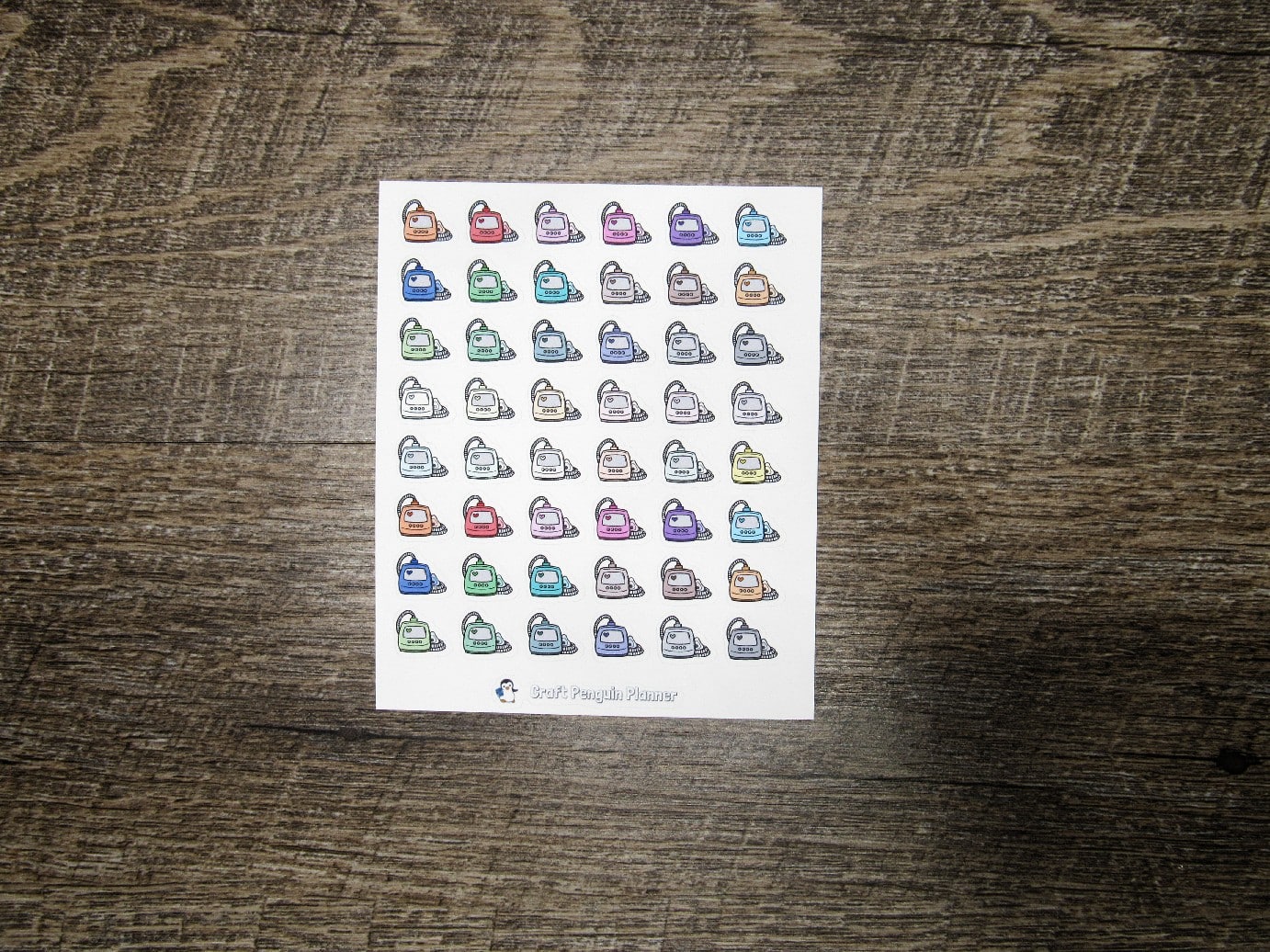 CPAP Stickers – Craft Penguin Planner
