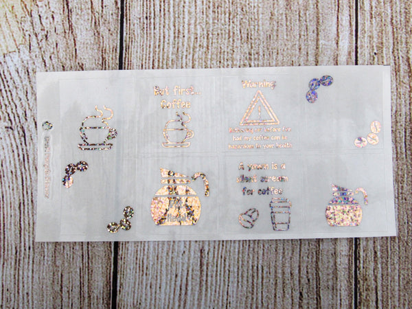 Coffee Overlays – Craft Penguin Planner