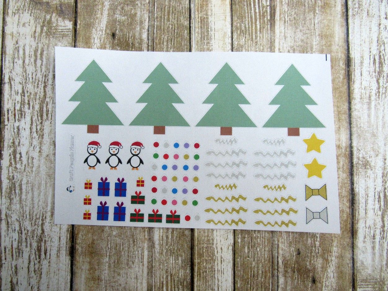 Decorate a Tree – Craft Penguin Planner