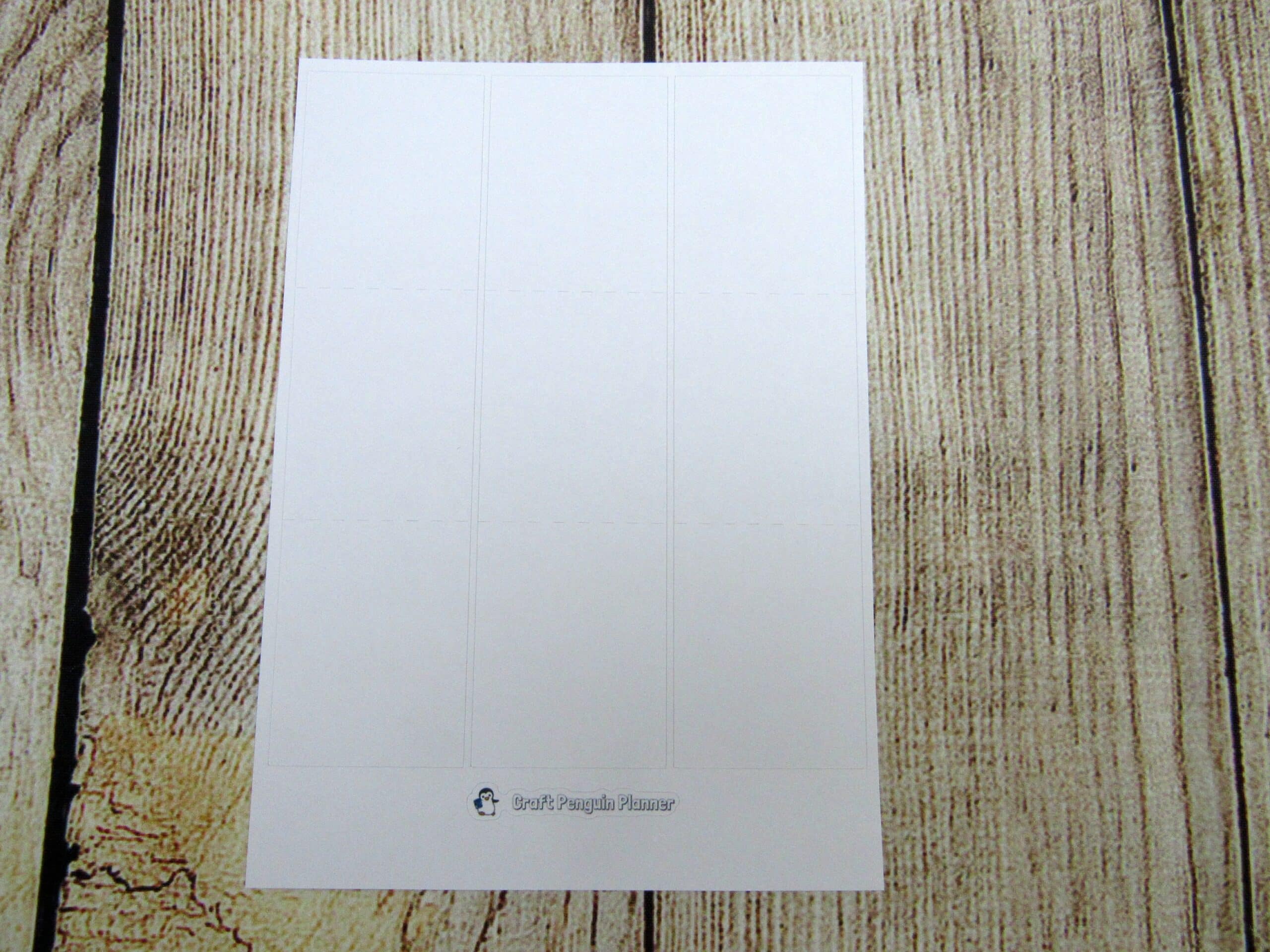 Full Box Extender foldable sticker (Vertical opening) – Craft Penguin ...