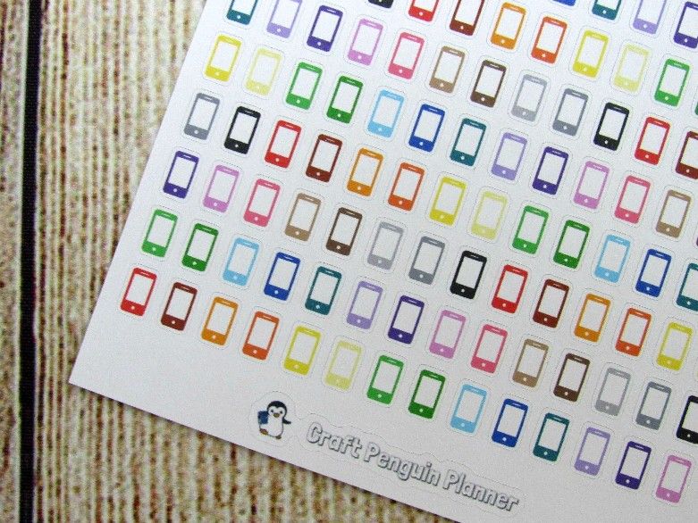 Tiny Cell Phone – Craft Penguin Planner